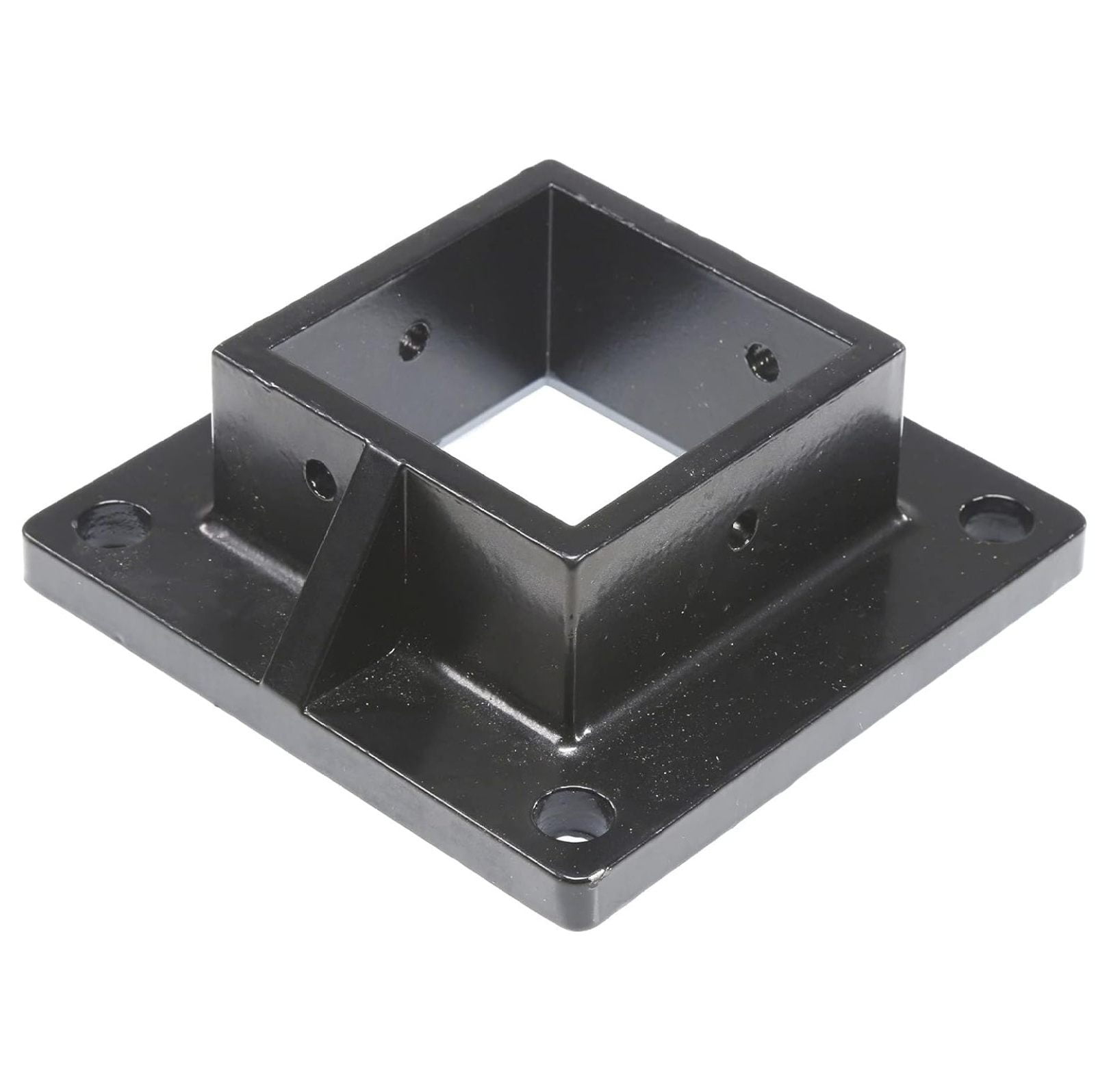 Floor Flange for 2 1/2" Square x 2 1/2" Square Aluminum Fence Posts ...