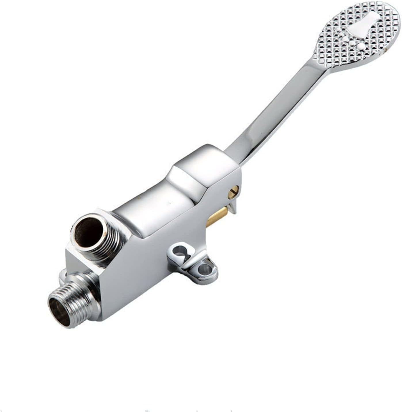 Floor Foot Pedal Control Switch Tap Bathroom Hospital Hotel Valve Faucet Basin Single Pedal Cold ...