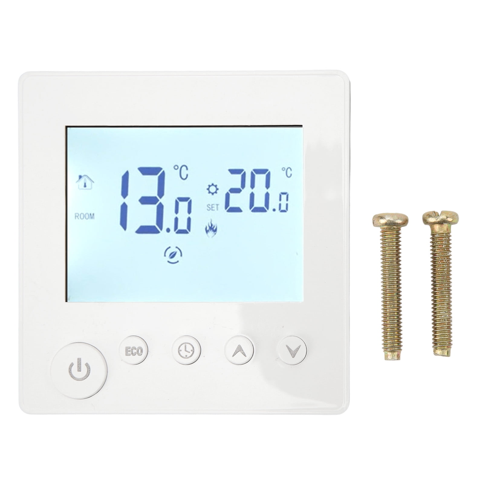 Floor Heating Thermostat Controller Programmable Control Panel LCD ...