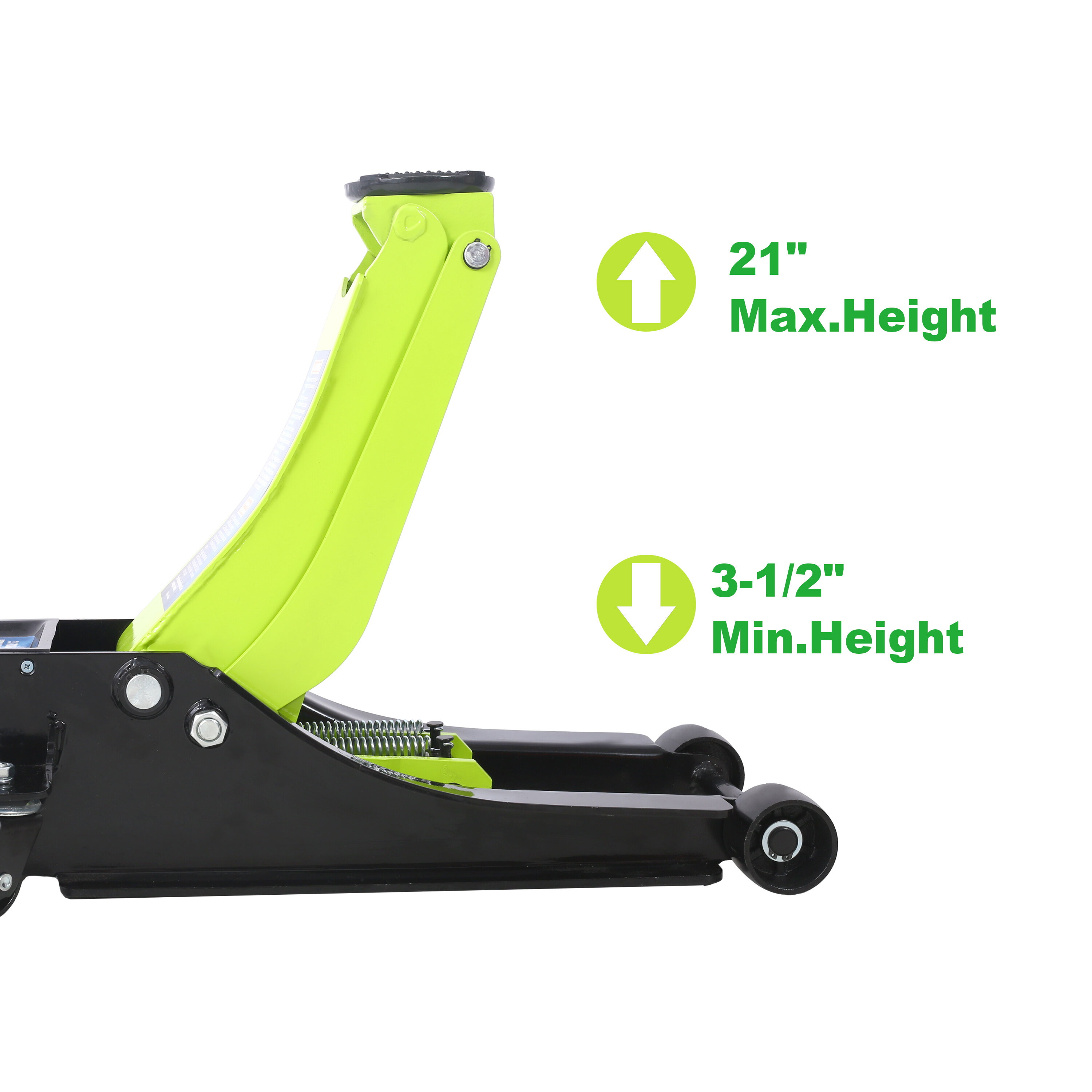 Floor Jack, Floor Jack, 3.5 Ton Low Profile Floor Jack, Heavy-Duty ...