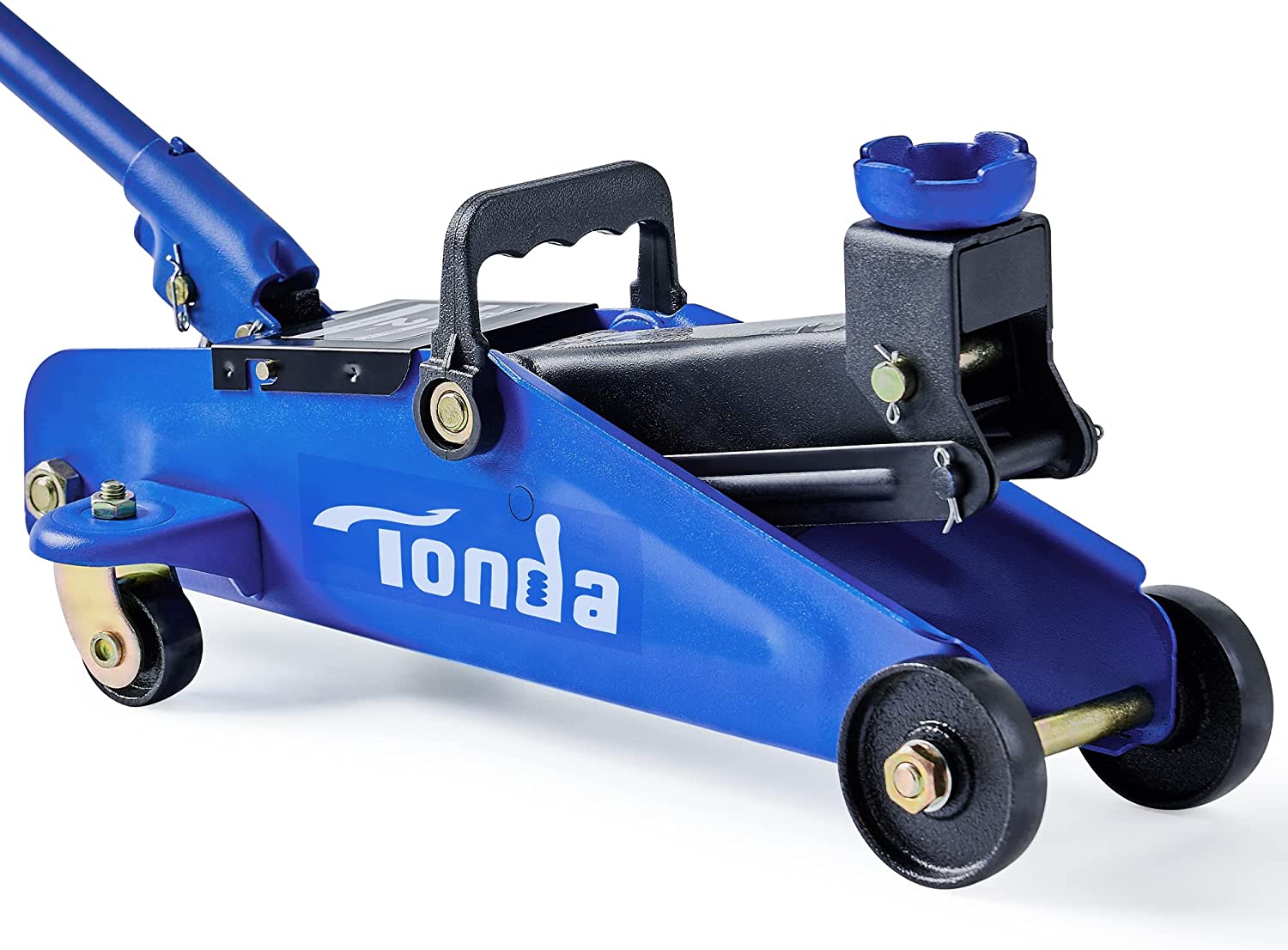Floor Jack, Hydraulic Portable Car 2 Ton (3,800 lb) Capacity, Blue ...