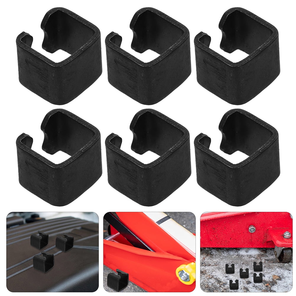 FRCOLOR 4Pcs Black Steel Jack Oil Pump Clips Replacement Accessories ...