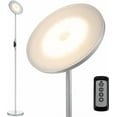 Floor Lamp,30W/2400LM Sky LED Modern Torchiere 3 Color Temperatures ...