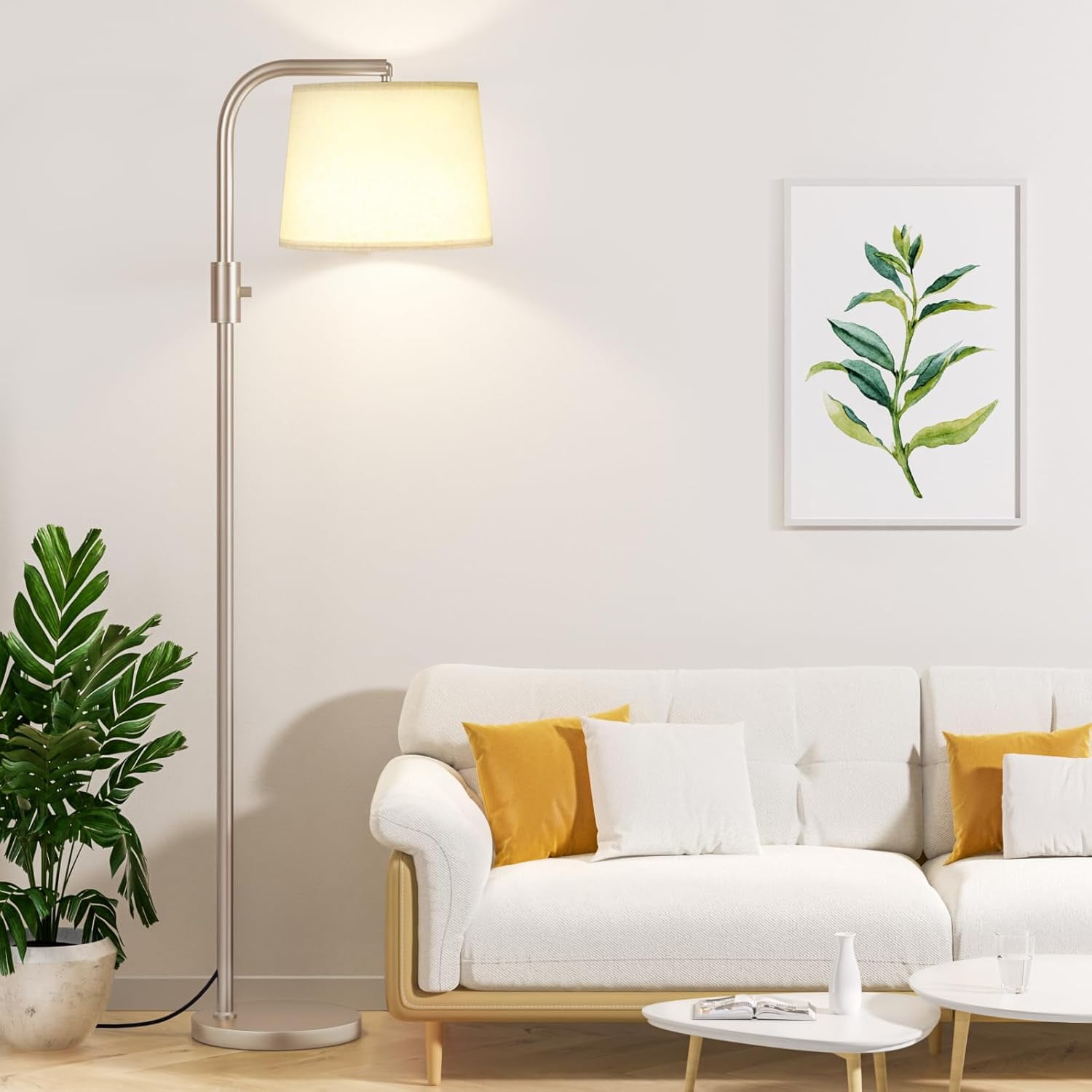 Floor Lamp - Floor Lamps 9W LED Light Bulb, Standing Lamp for Living ...