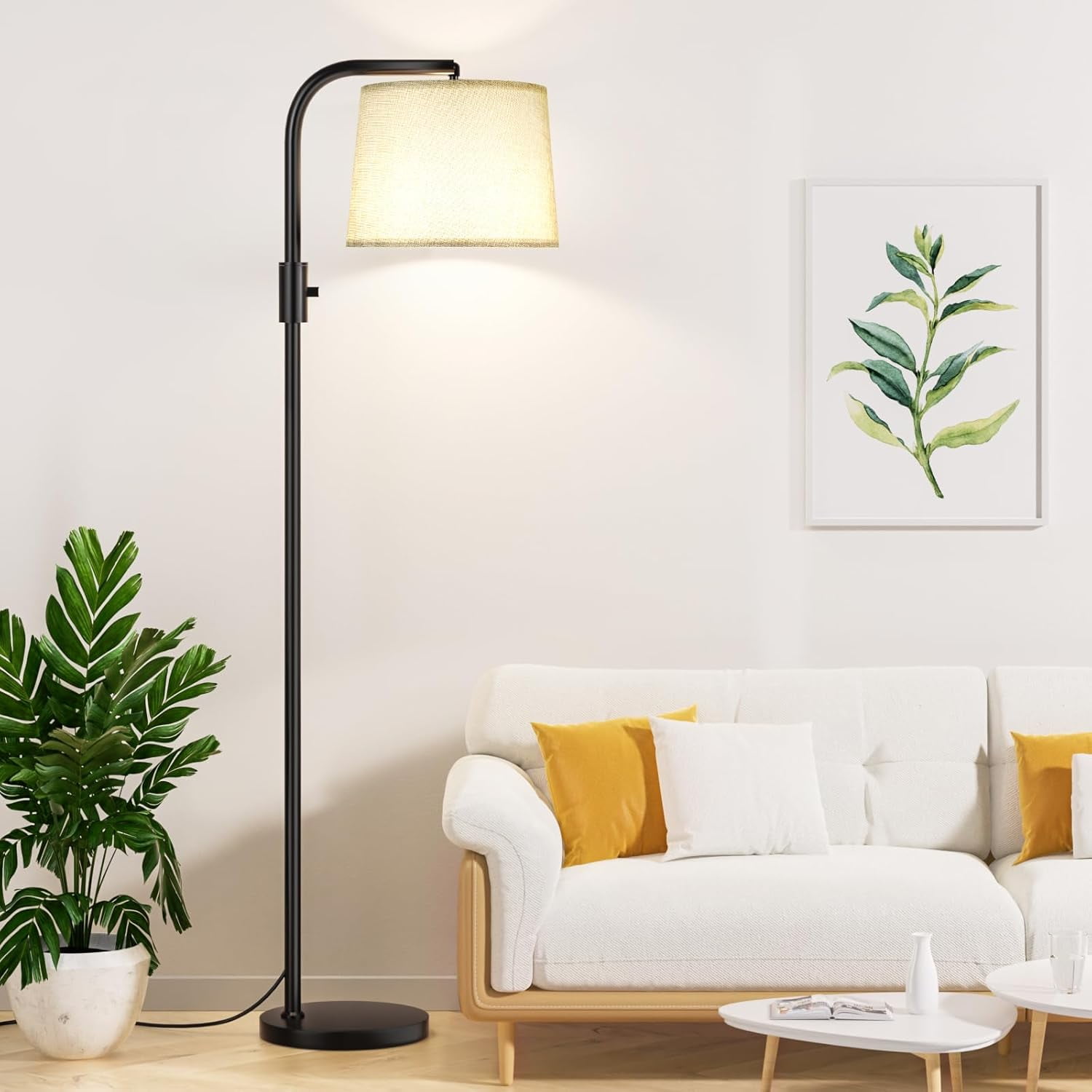 Floor Lamp - Floor Lamps 9W LED Light Bulbs, Standing Lamps for Living ...
