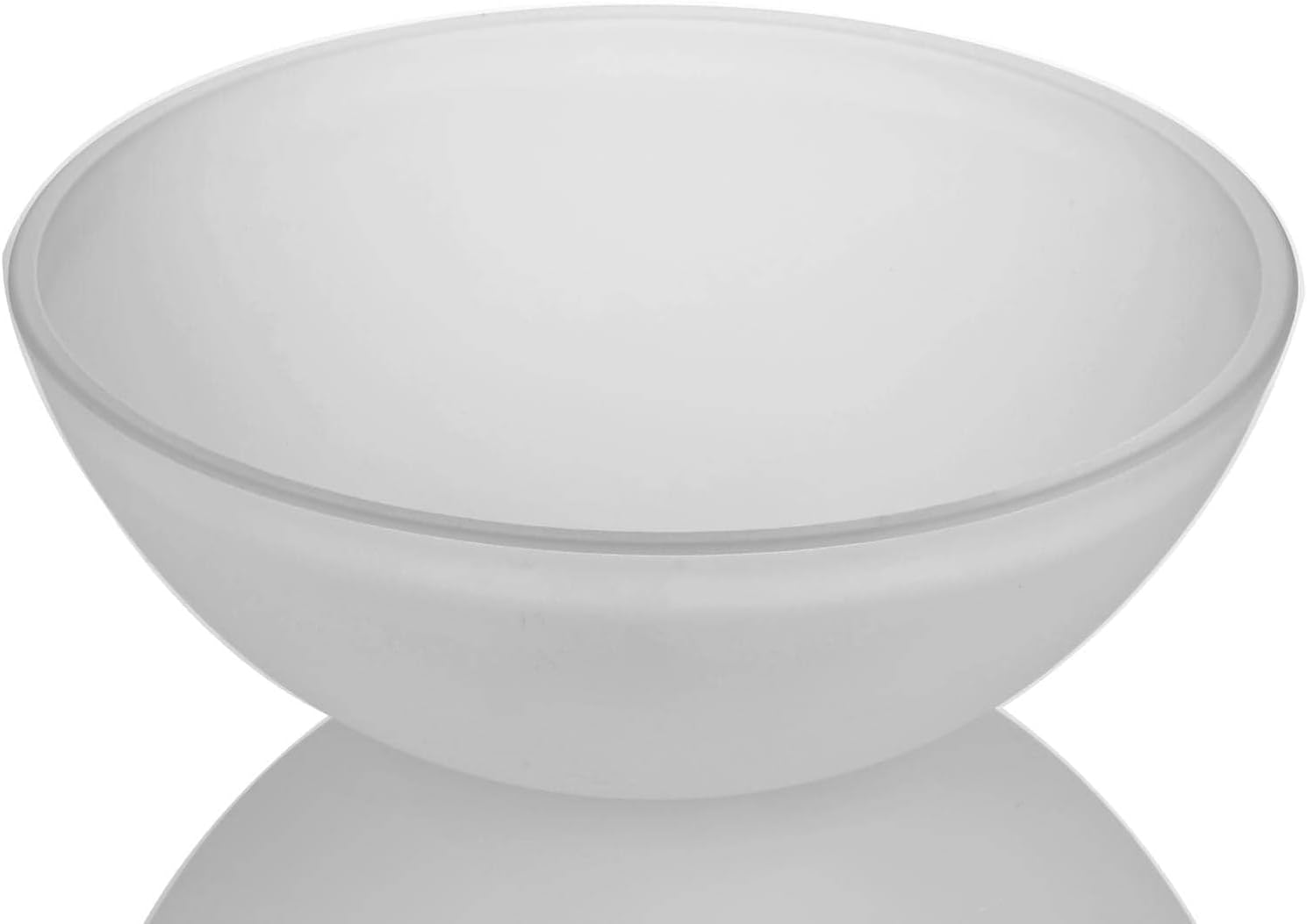 Floor Lamp Glass Shade Bowl Shaped (White) 12 Inches X 5 Modern ...