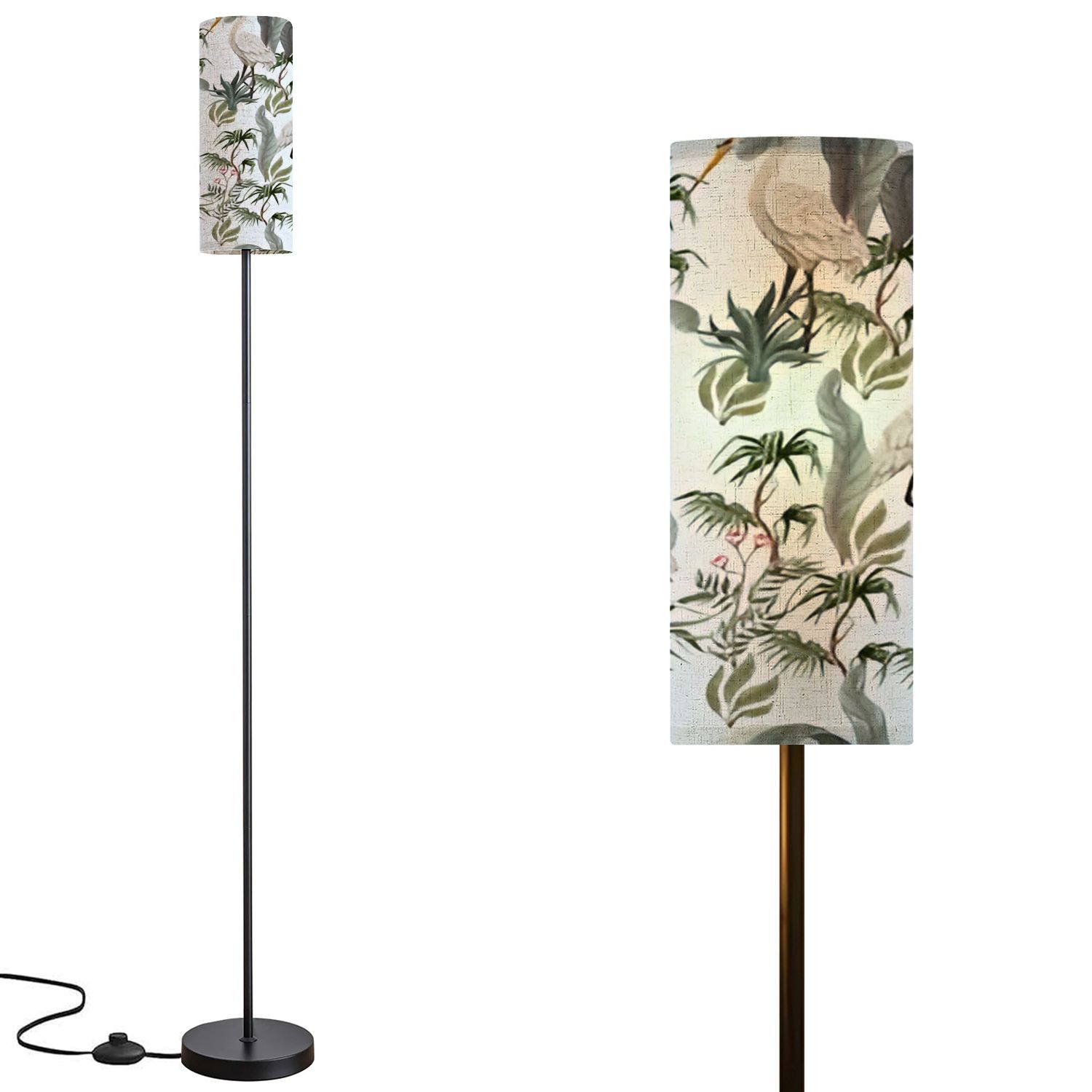 Floor Lamp for Living Room with 3 Color Temperature Seamless pattern ...