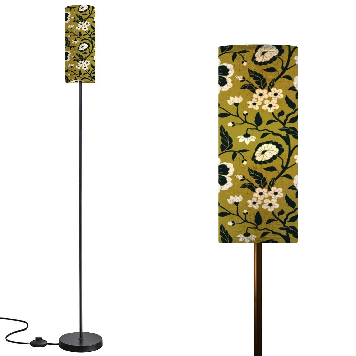 Floor Lamp for Living Room with 3 Color Temperature Seamless pattern ...