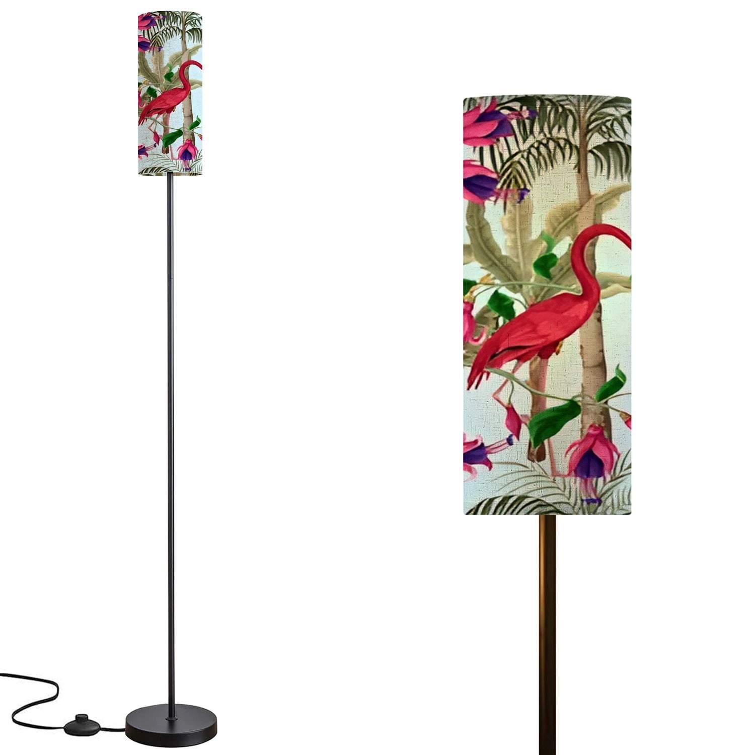 Floor Lamp for Living Room with 3 Color Temperature Seamless pattern ...