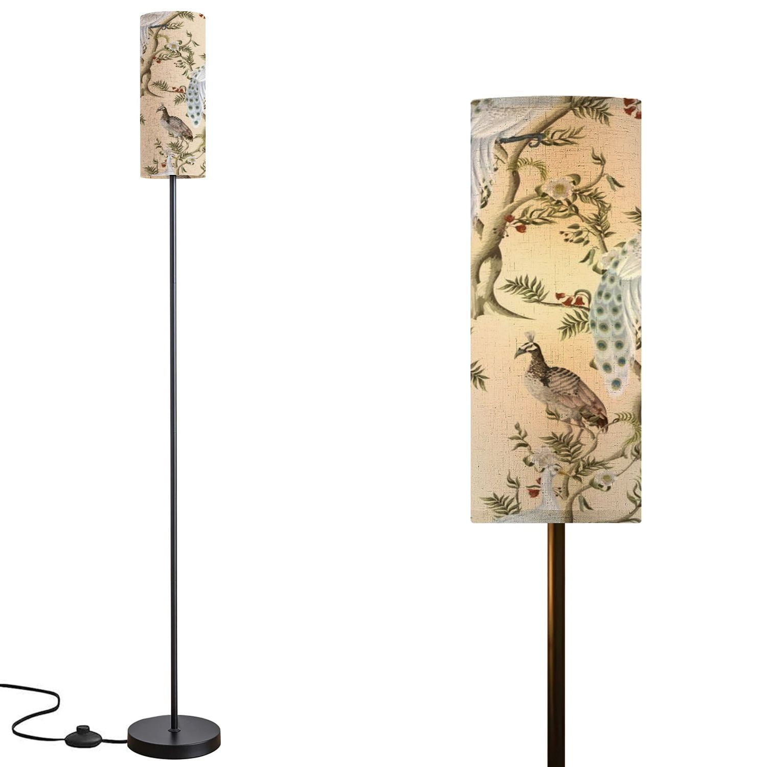 Floor Lamp for Living Room with 3 Color Temperature Seamless pattern ...