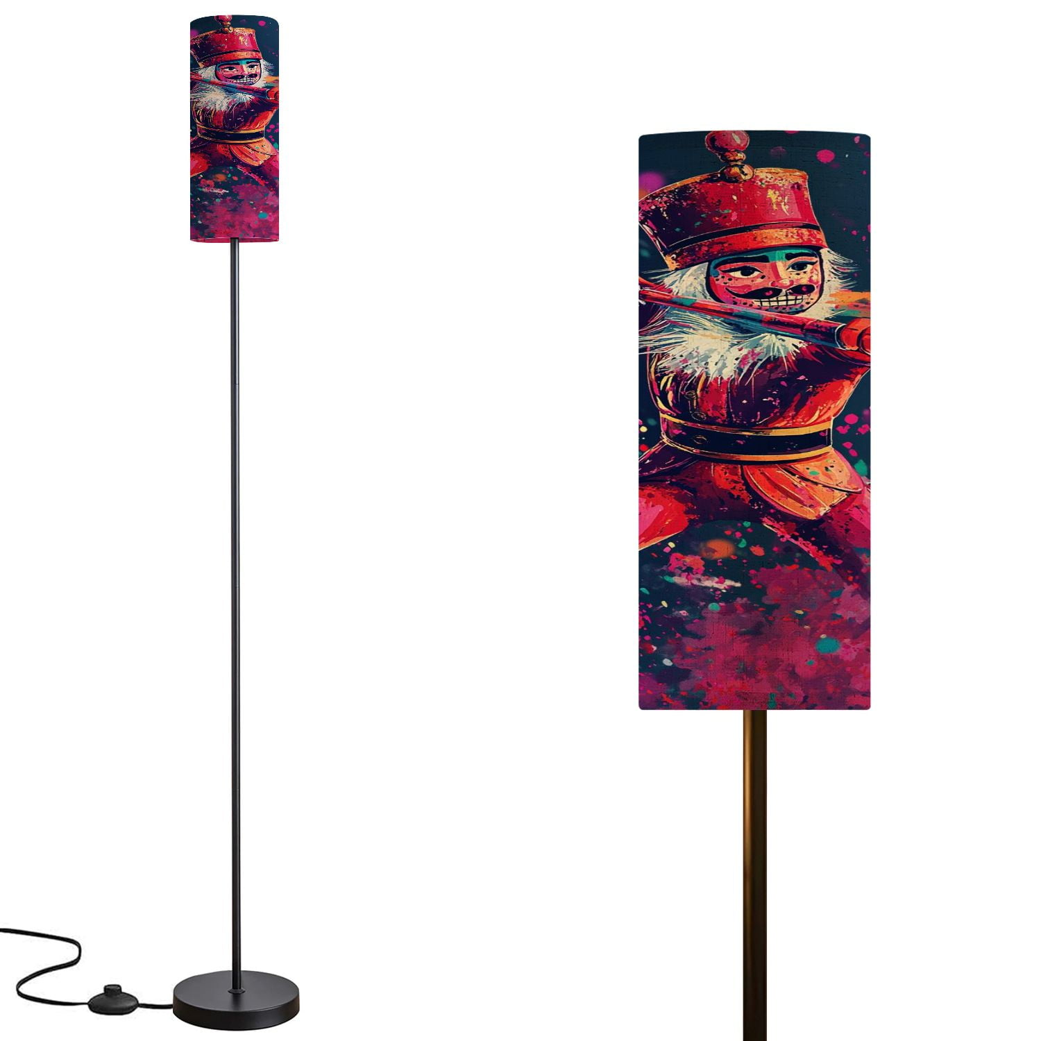 Floor Lamp for Living Room with 3 Color Temperature Video Game Themed ...