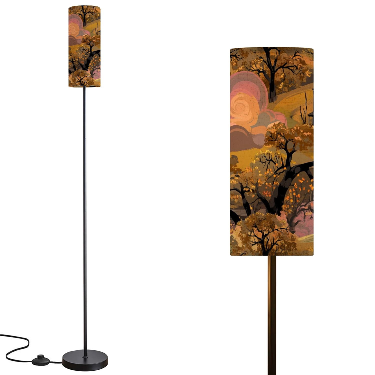 Floor Lamp for Living Room Bedroom Office with 3 Color Temperature LED ...