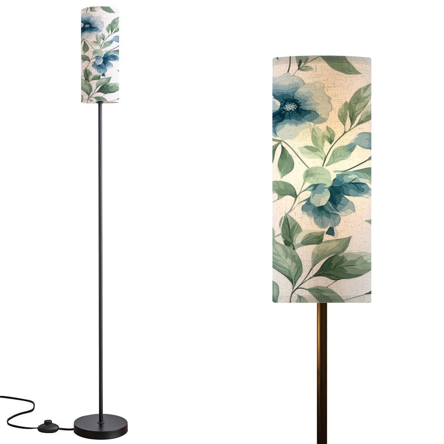 Floor Lamp for Living Room Bedroom Office with 3 Color Temperature LED ...