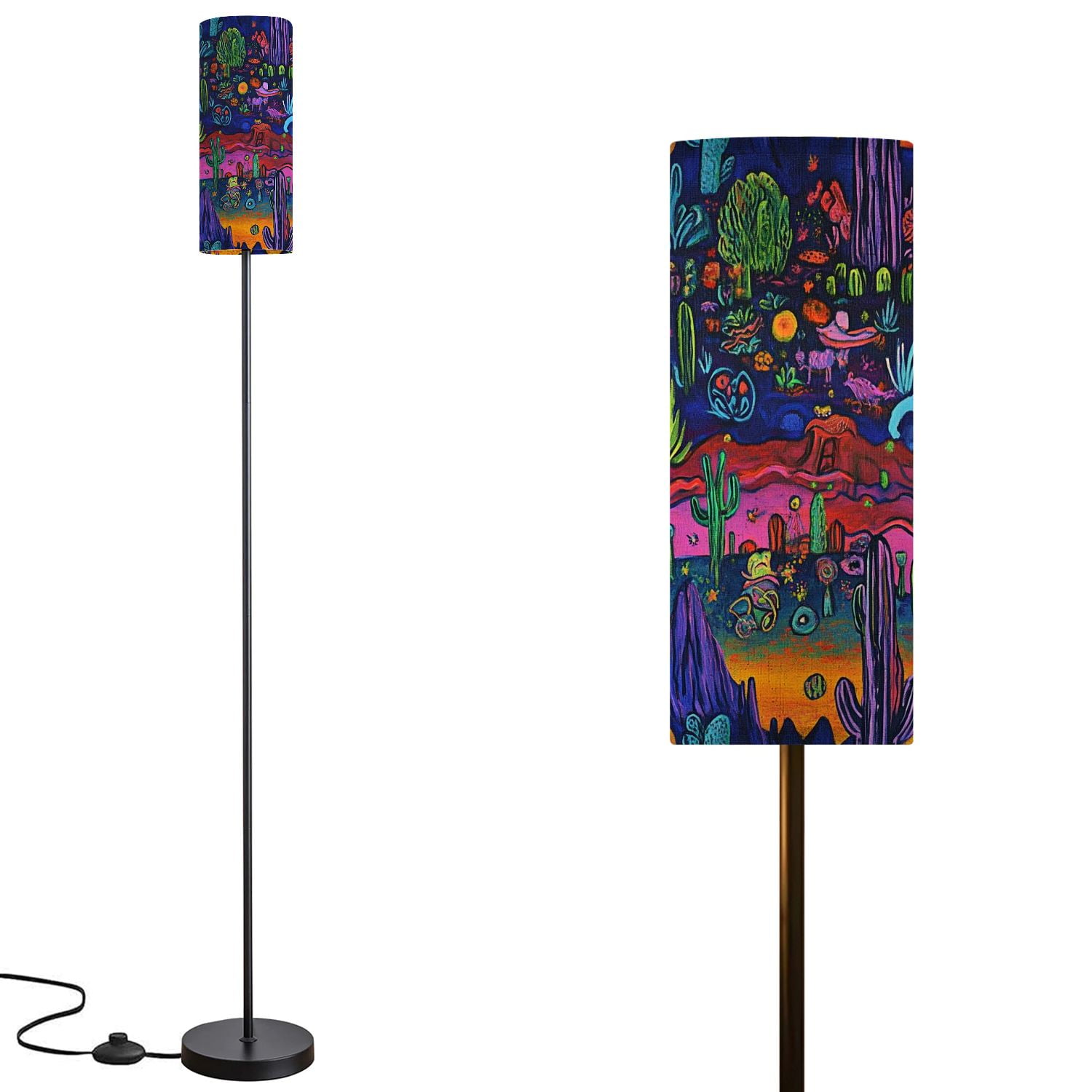 Floor Lamp for Living Room Bedroom Office with 3 Color Temperature LED ...