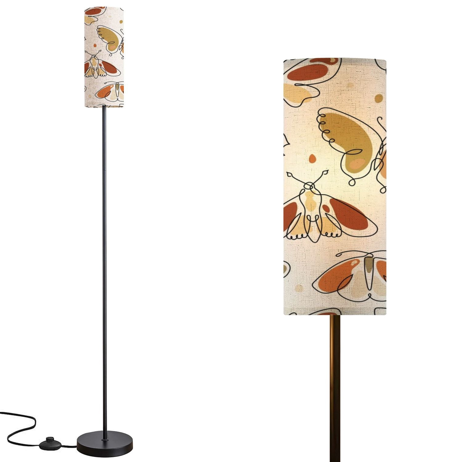 Floor Lamp for Living Room Bedroom Office with 3 Color Temperature LED ...