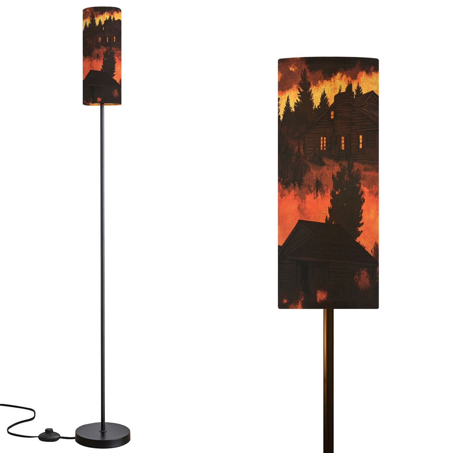 Floor Lamp for Living Room Bedroom Office with 3 Color Temperature LED ...