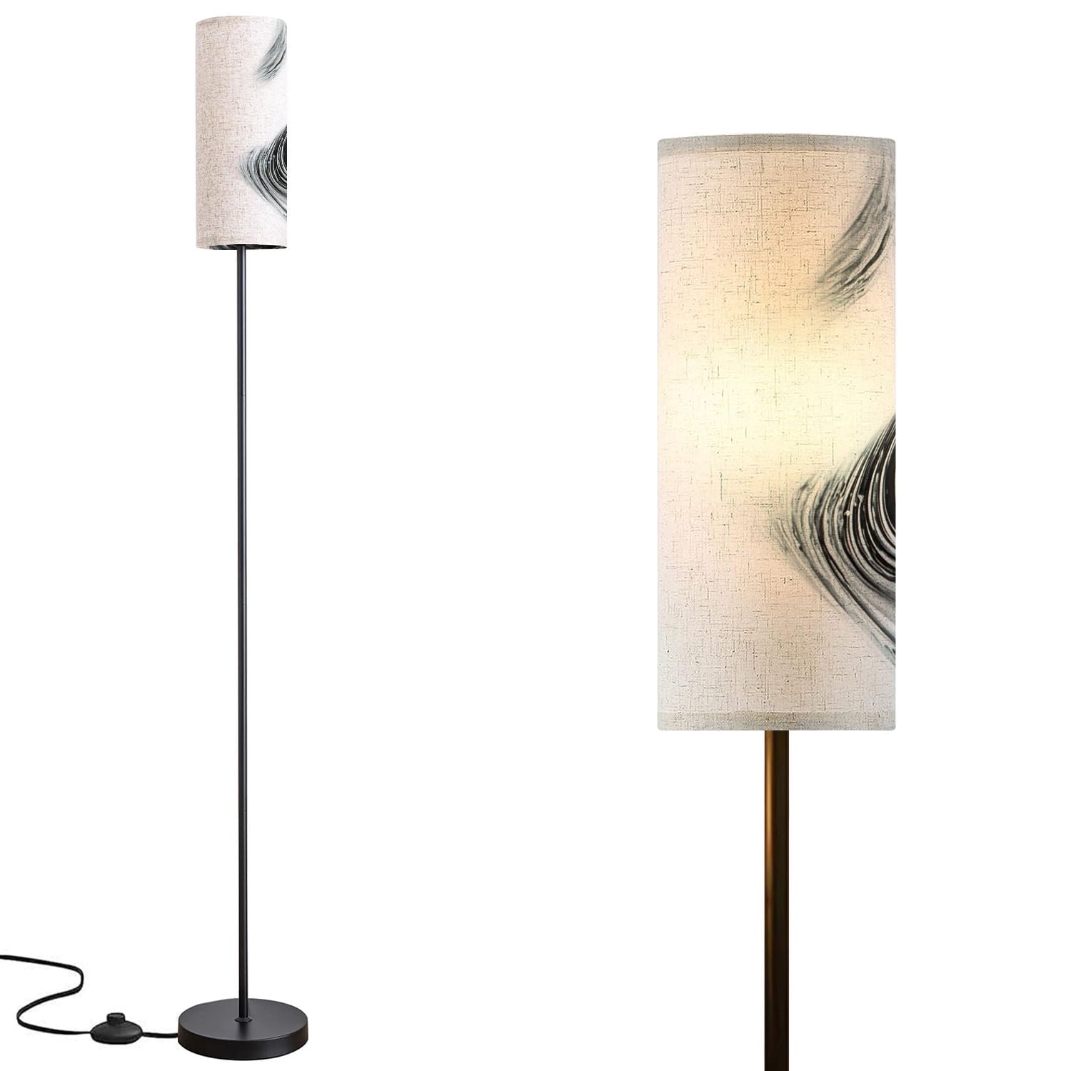 Floor Lamp for Living Room Bedroom Office with 3 Color Temperature LED ...