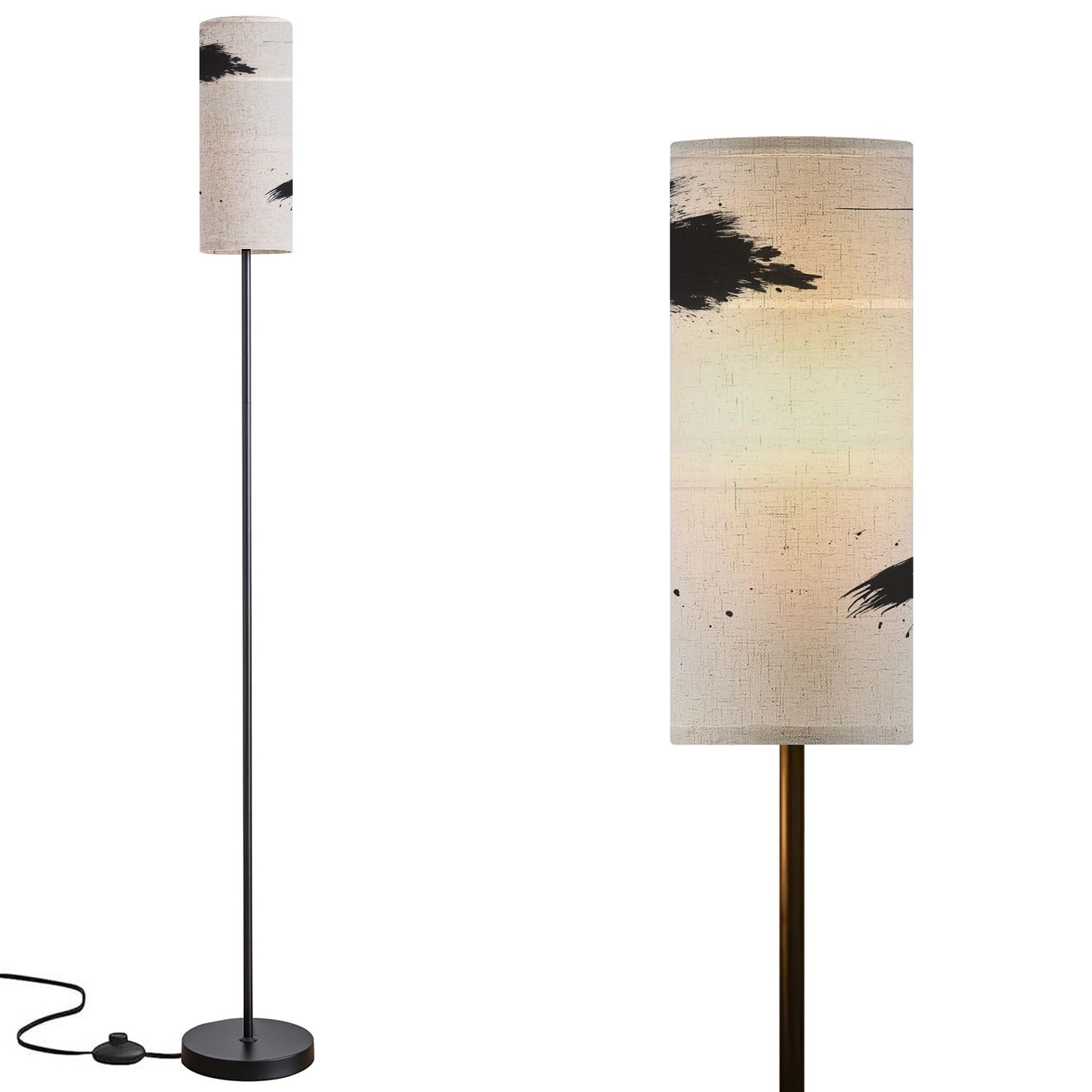 Floor Lamp for Living Room Bedroom Office with 3 Color Temperature LED ...