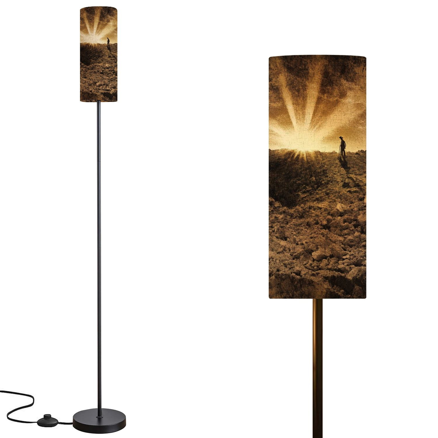 Floor Lamp for Living Room Bedroom Office with 3 Color Temperature LED ...