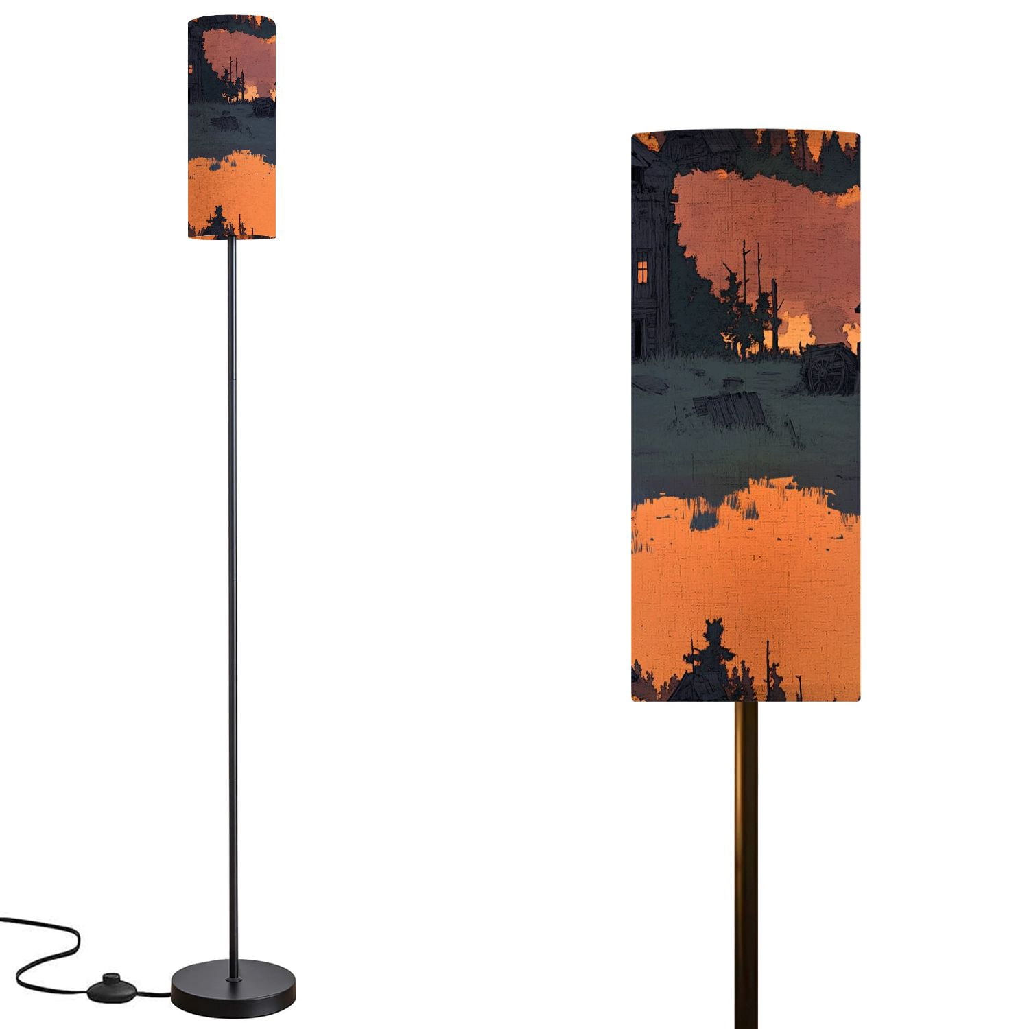 Floor Lamp for Living Room Bedroom Office with 3 Color Temperature LED ...