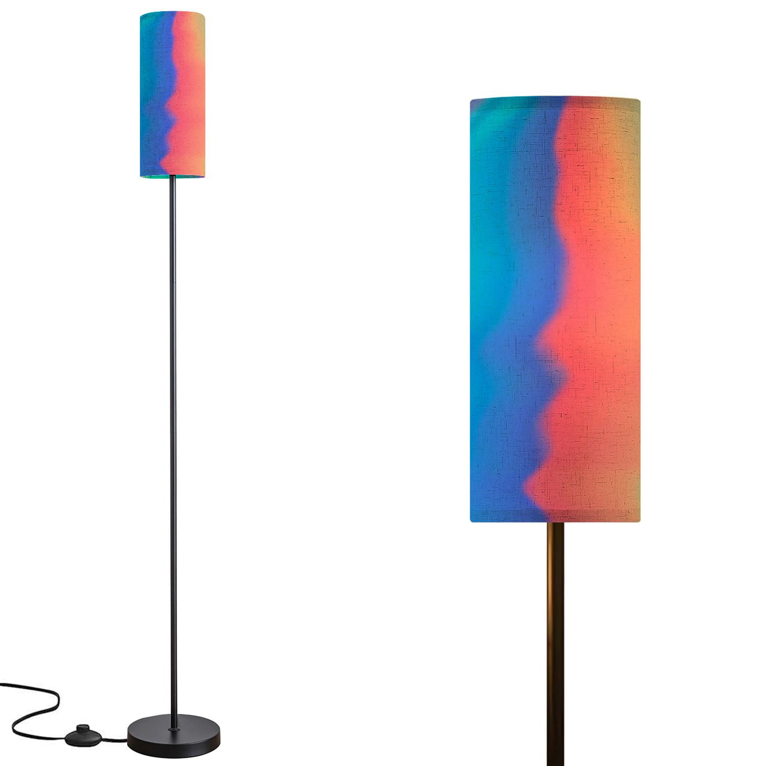 Floor Lamp for Living Room Bedroom Office with 3 Color Temperature LED ...