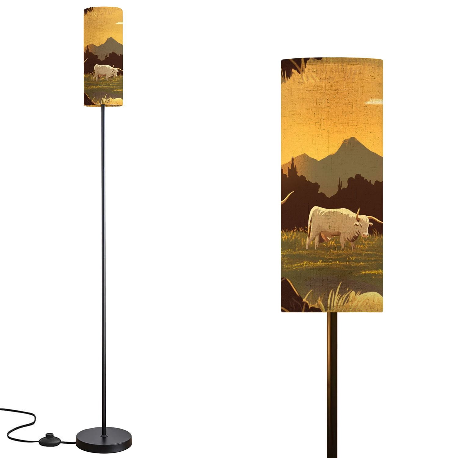 Floor Lamp for Living Room Bedroom Office with 3 Color Temperature LED ...