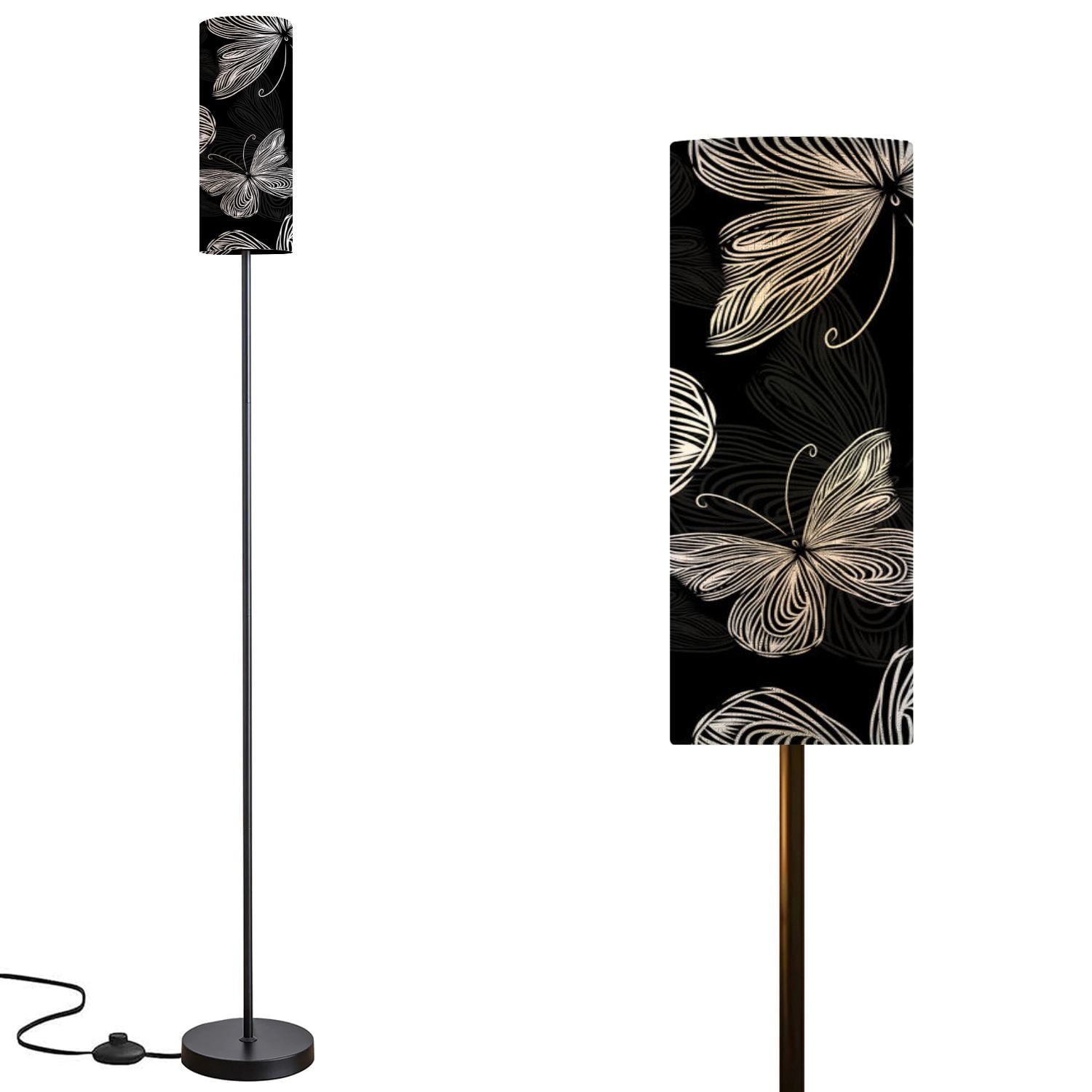 Floor Lamp for Living Room Bedroom Office with 3 Color Temperature LED ...