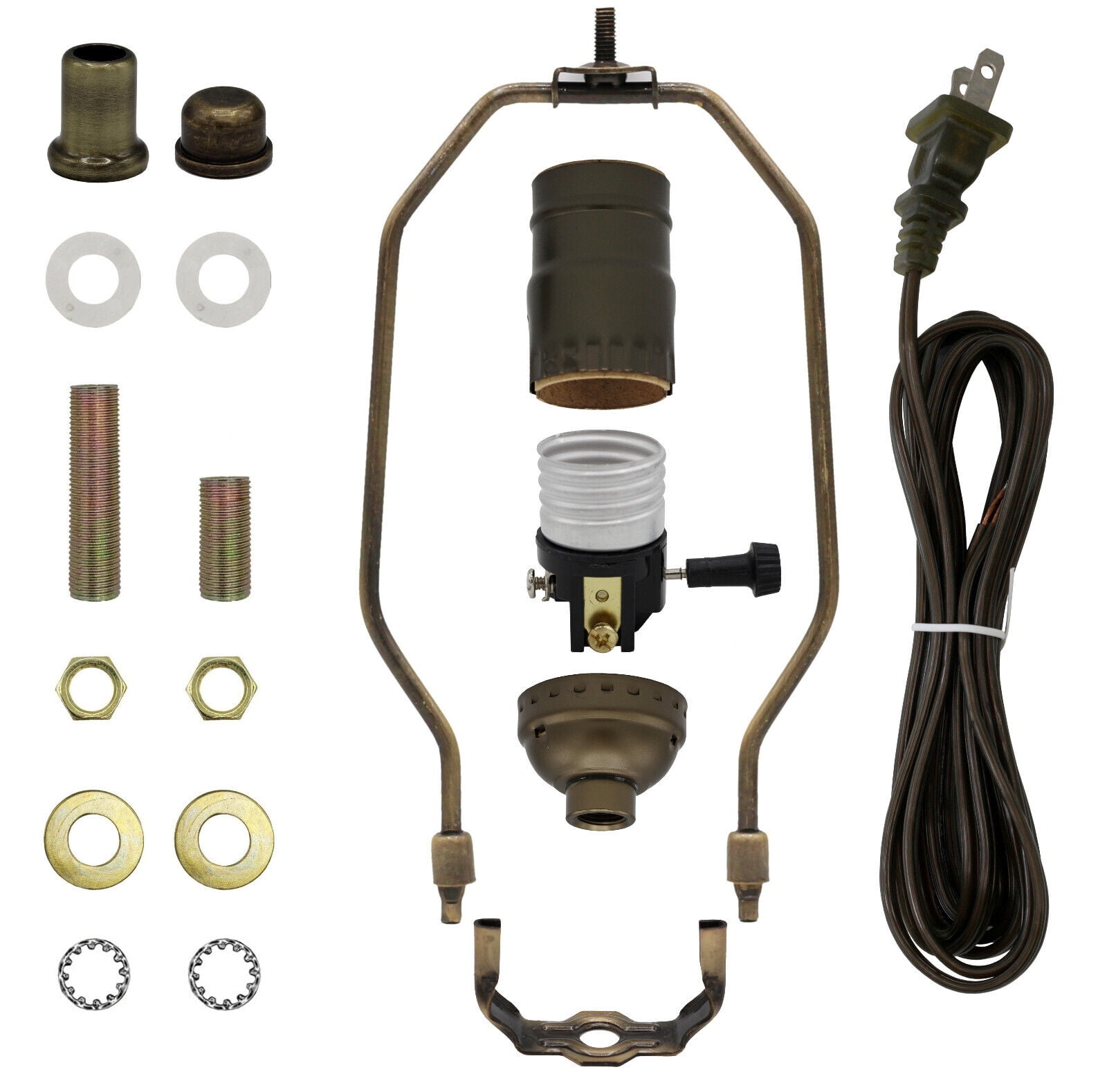 Floor Lamp Making Kit - Repair or Rewire Lamps with All Essential Parts ...