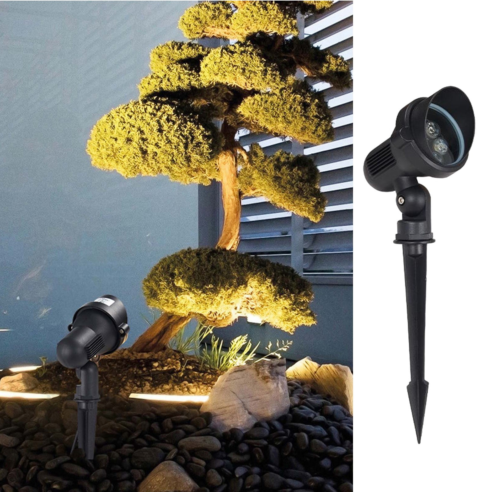 Floor Lamp Modern Outdoor LED Spotlights For Tree Ground In Residential ...