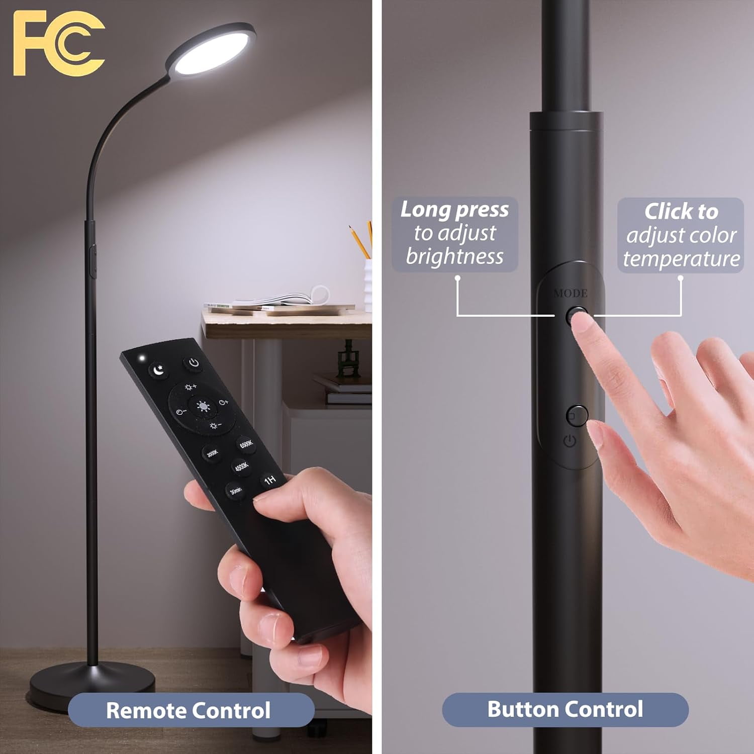 Floor Lamp,Super Bright Dimmable LED Lamps for Living Room, Custom ...