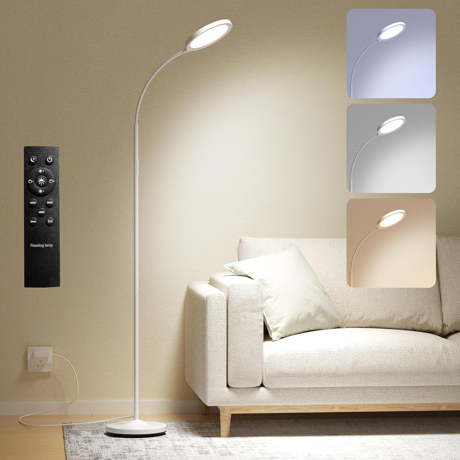 Floor Lamp,Super Bright Dimmable LED Lamps for Living Room, Custom ...