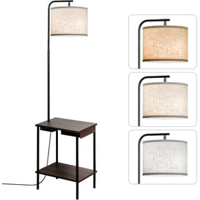 Side Table Lamp Combo