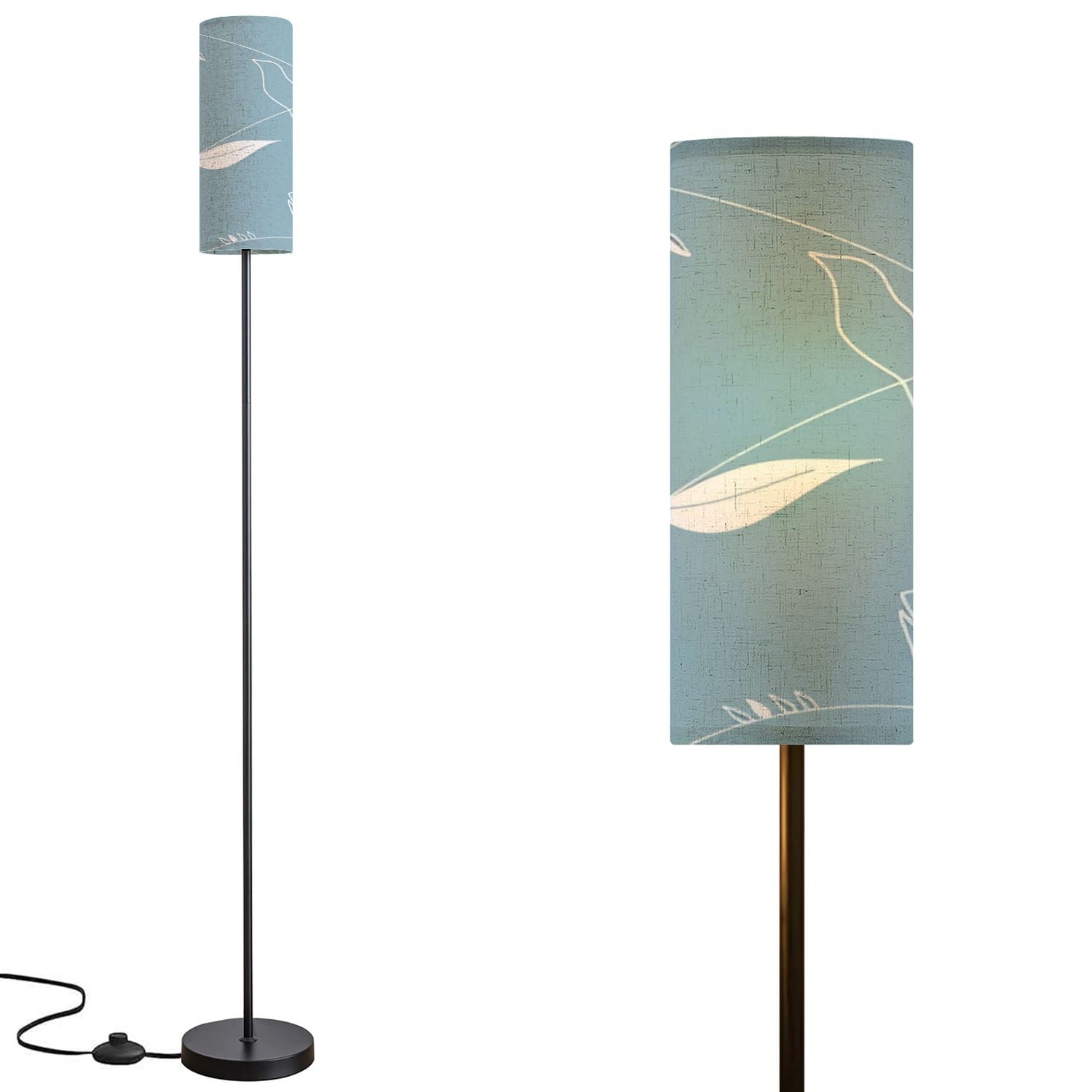 Floor Lamp for Living Room with 3 Color Temperature Seamless pattern ...
