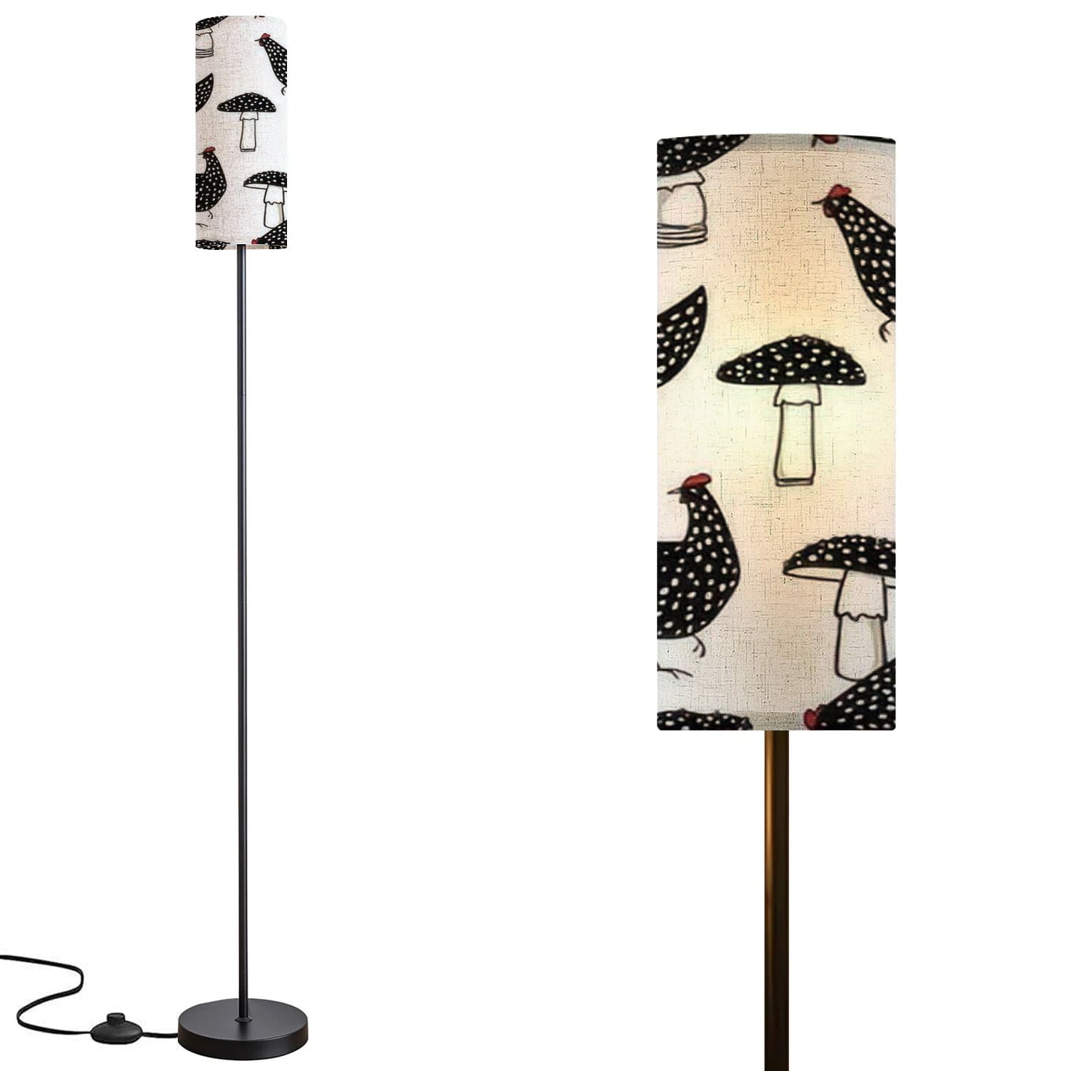 Floor Lamp for Living Room with 3 Color Temperature seamless hand drawn ...