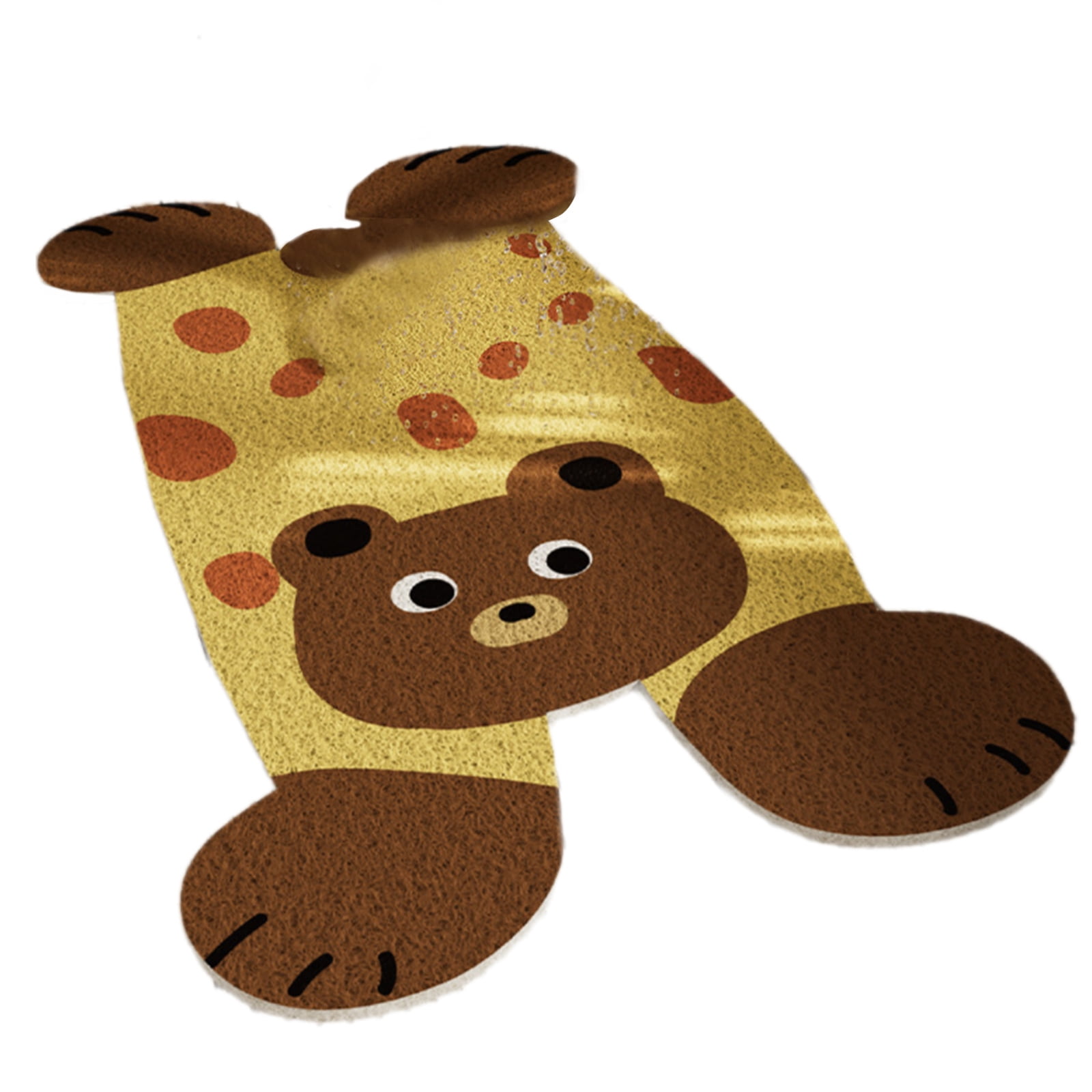 Floor Mat Lovely Bathroom Rug Anti Skid PVC Secure Shower Floormat ...