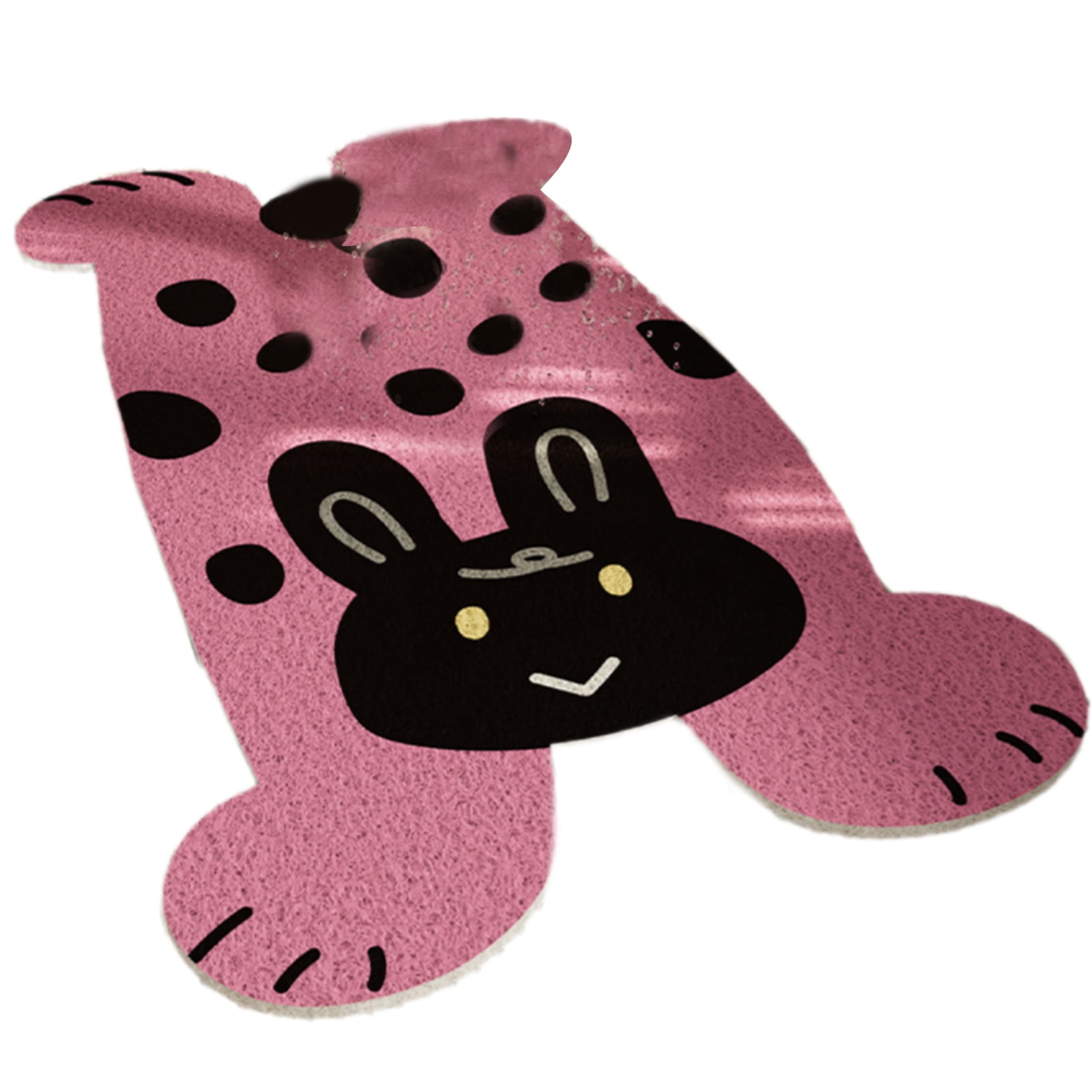 Floor Mat Lovely Bathroom Rug Anti Skid PVC Secure Shower Floormat ...