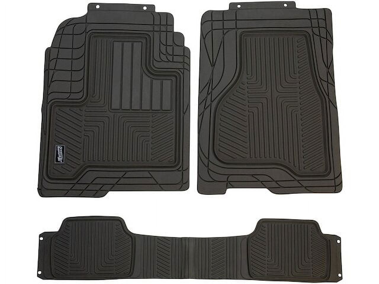 Floor Mat Set 3 Piece - Compatible with 1987 - 2018 Nissan Pathfinder ...