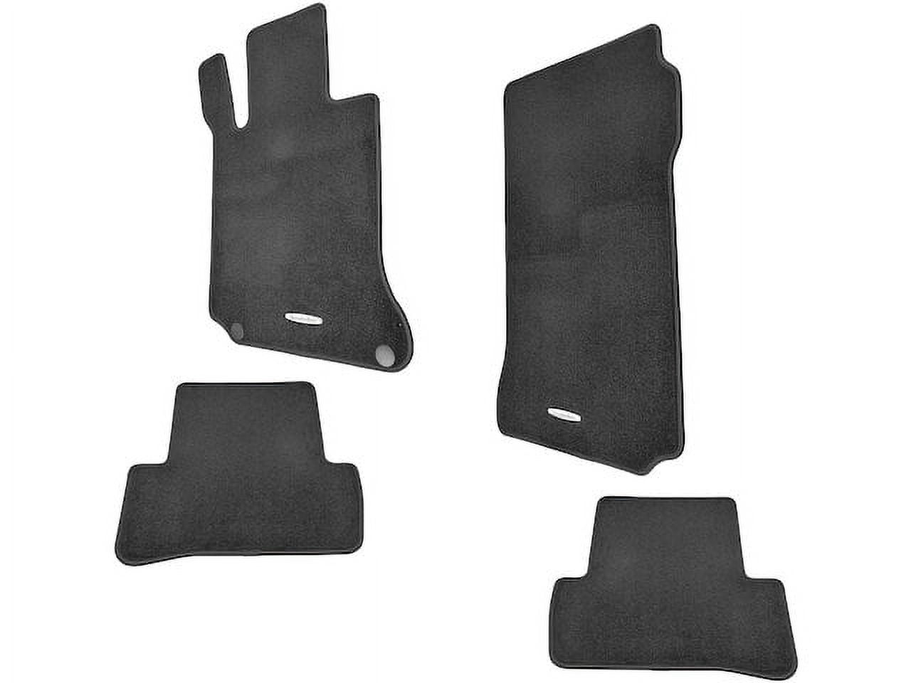 Floor Mat Set 4 Piece - Compatible with 2008 - 2014 Mercedes-Benz C300 ...