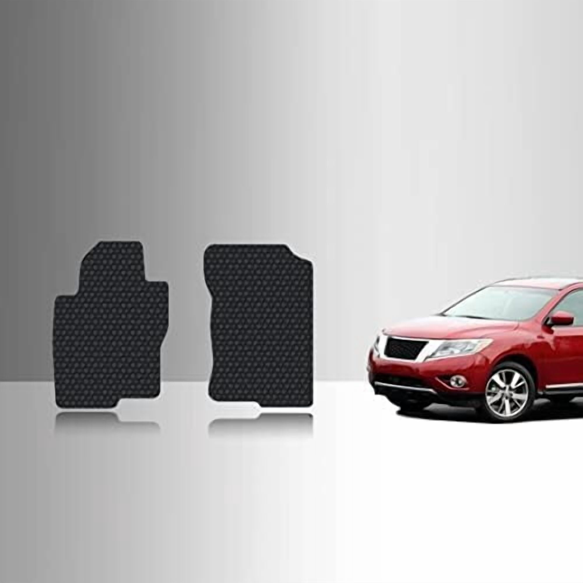 Floor Mats Accessories (Front Row Set) for Nissan Pathfinder All ...