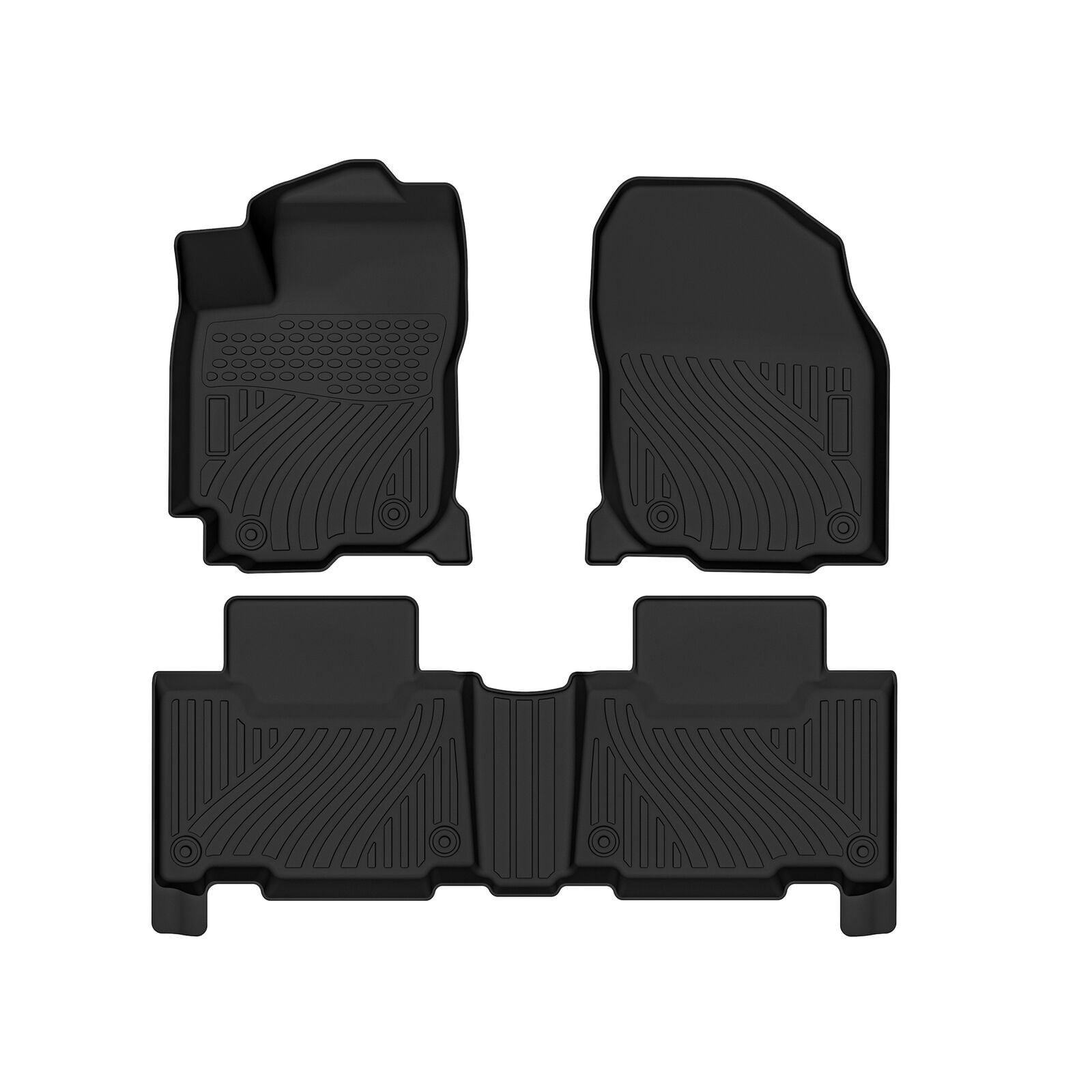 Floor Mats Compatible with Toyota RAV4 RAV-4 2013-2018，All Weather ...