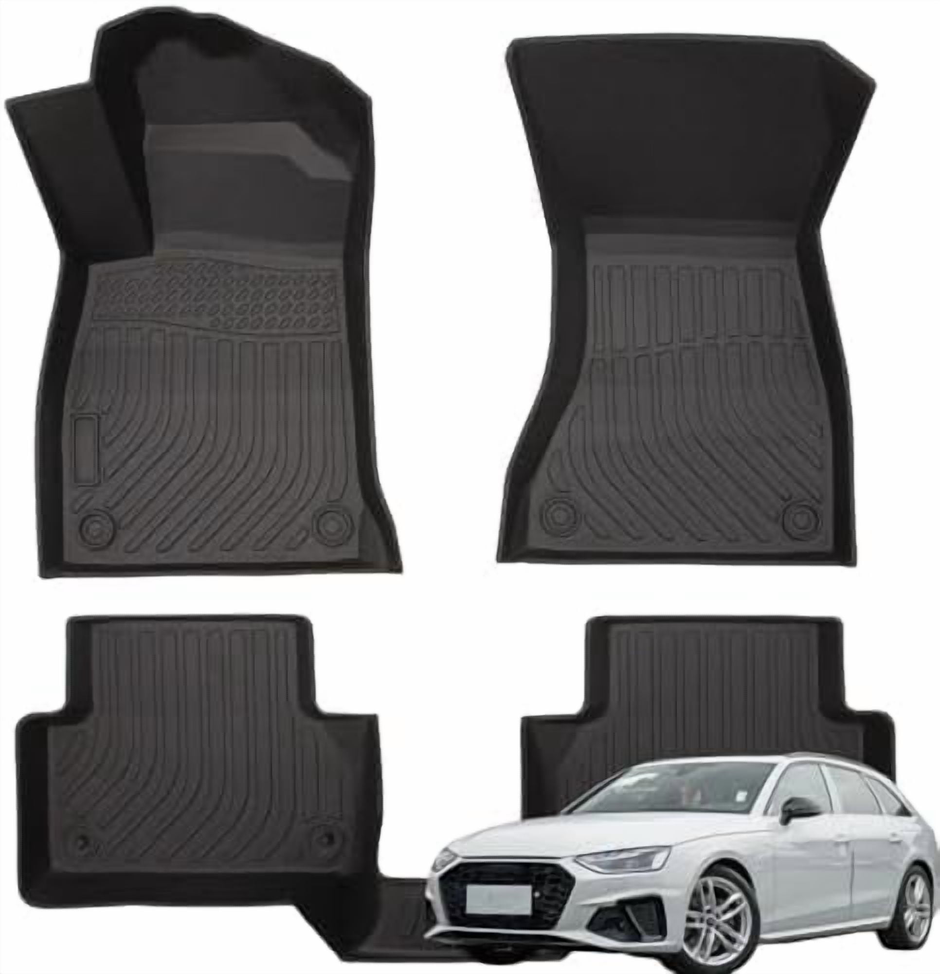 Floor Mats Compatible with 2017-2021 Audi A4/A4 Quattro/S4/A4 allroad ...