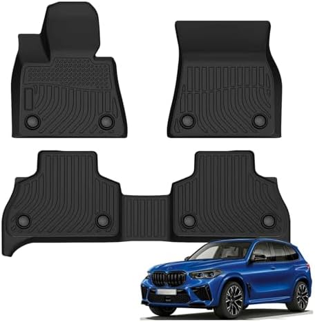 Floor Mats Custom for BMW X5 G05 2024 2023 2022 2021 2020 2019 Full Set ...