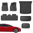 Floor Mats Fit for Tesla Model Y 2024 2023 2022 2021 Custom Fit All ...