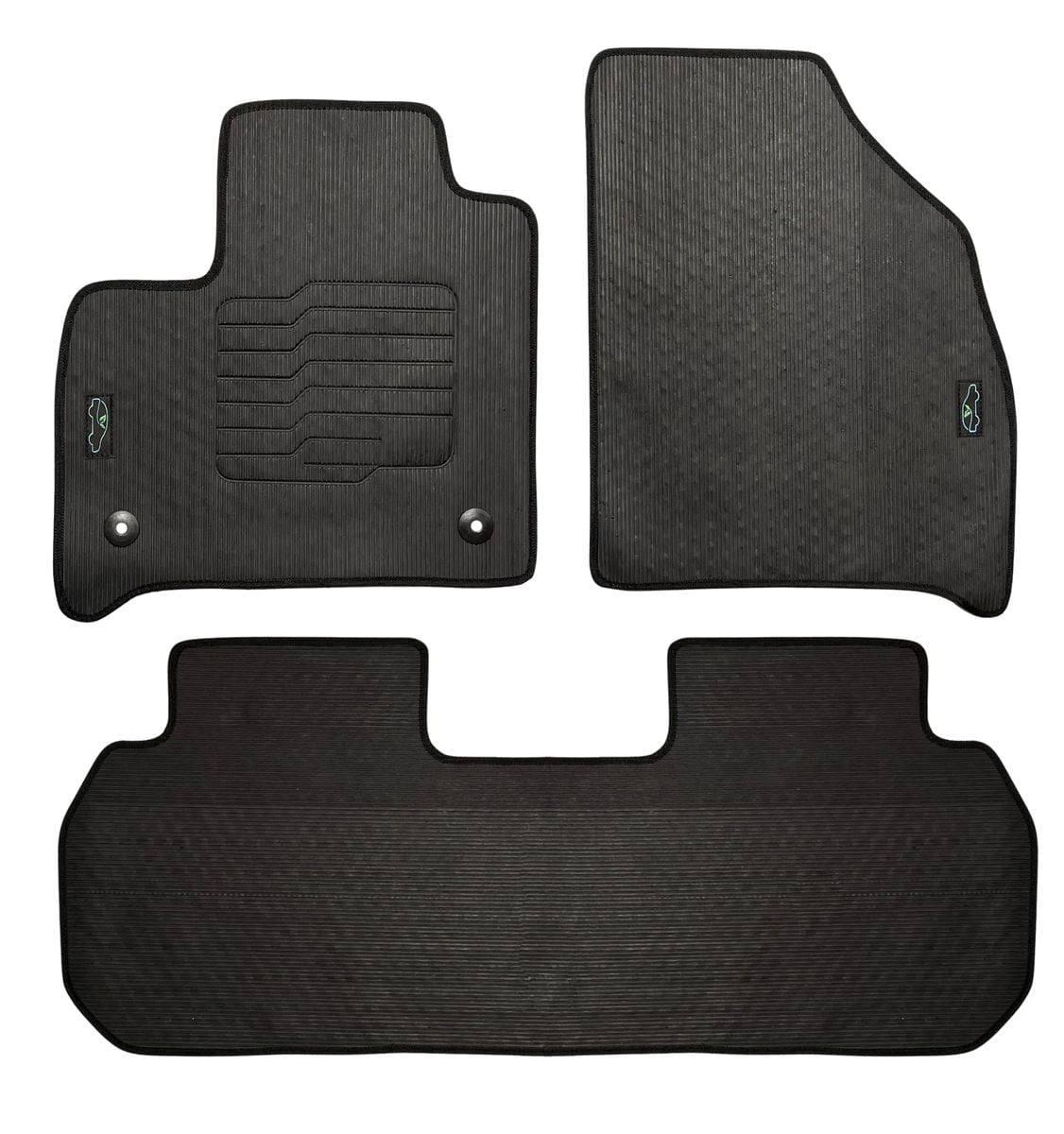 Floor Mats For 2018 to 2024 Chevrolet Traverse Front and Second Row ...