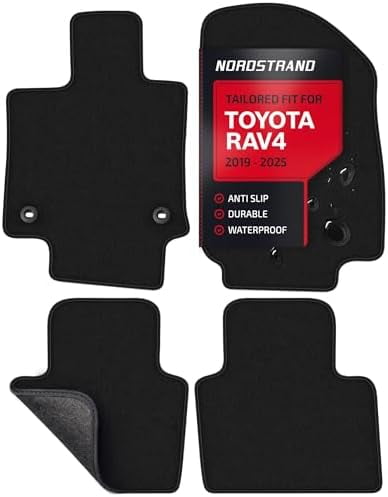 Floor Mats for Toyota RAV4 2019 2020 2021 2022 2023 2024 2025 - 3D Fit ...