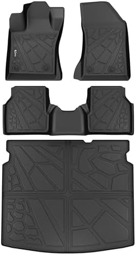 Floor Mats for 2017-2024 2025 Jeep Compass, TPE All-Weather Floor ...