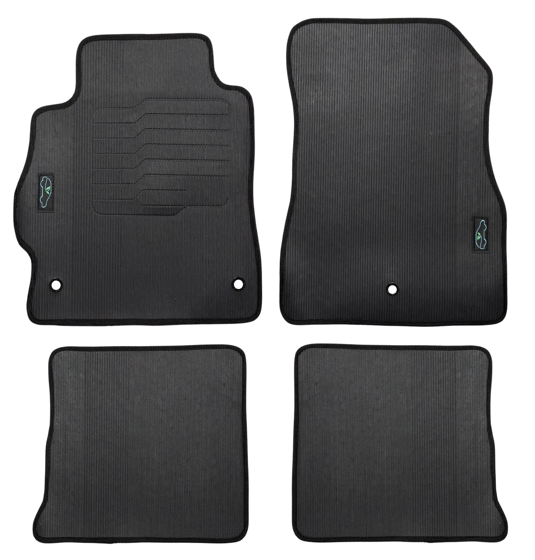 Floor Mats for 2020 to 2025 Nissan Versa All Weather with Safety Locks ...
