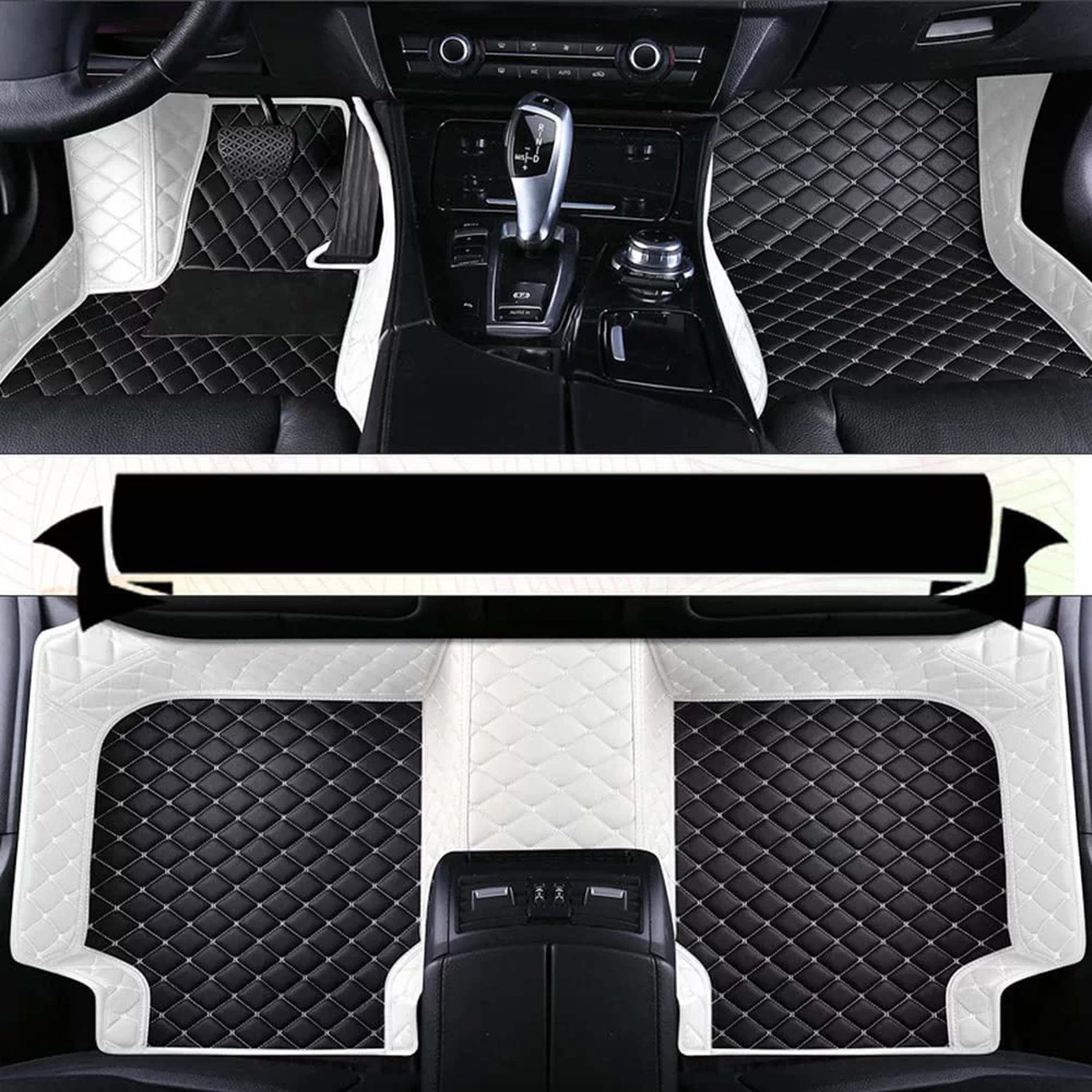 Floor Mats for Cars Full Coverage Deep Dish All-Weather Mats Waterproof ...