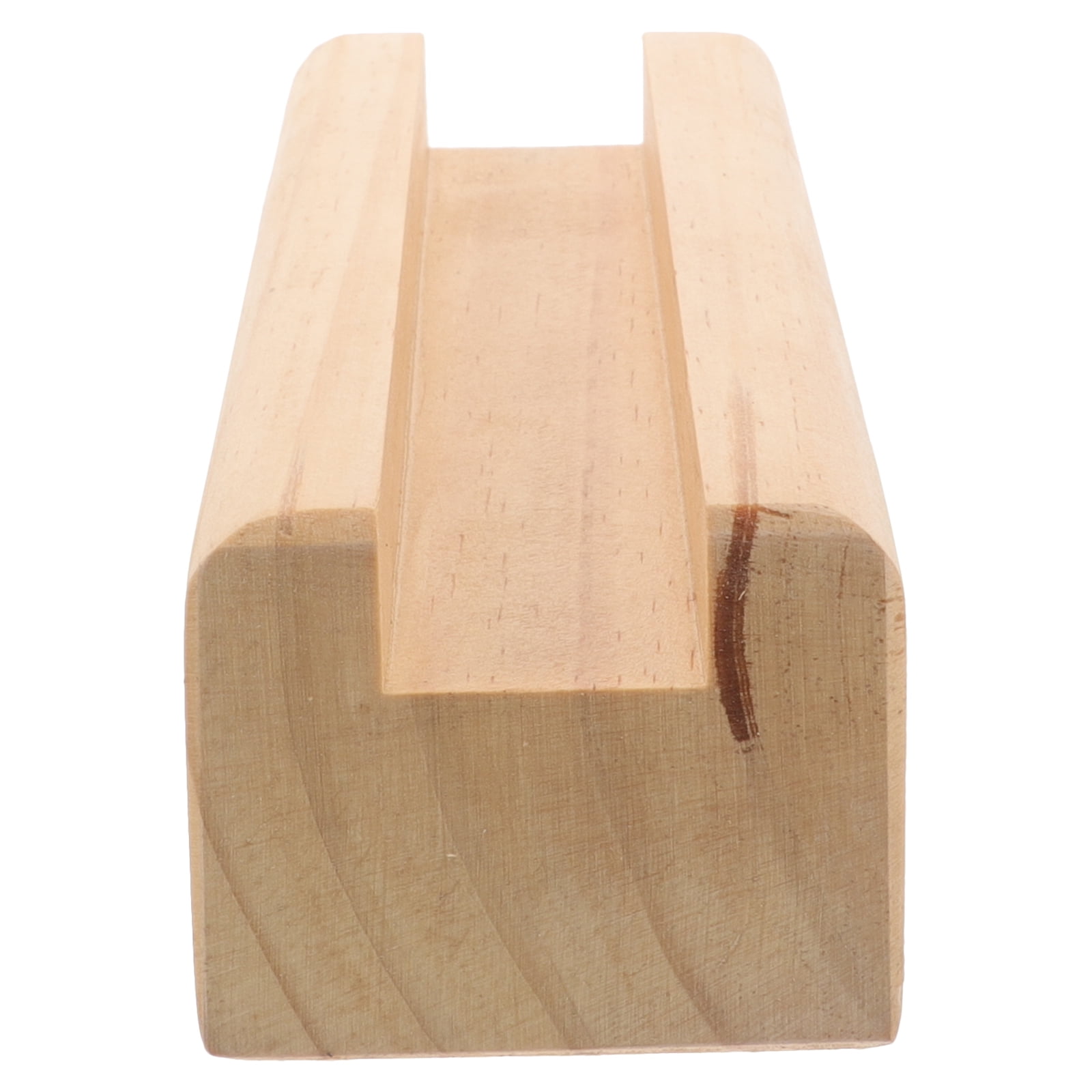 LEORX Holder For Floor Stand Mirror Solid Wood 1Pcs Slip Prevention ...