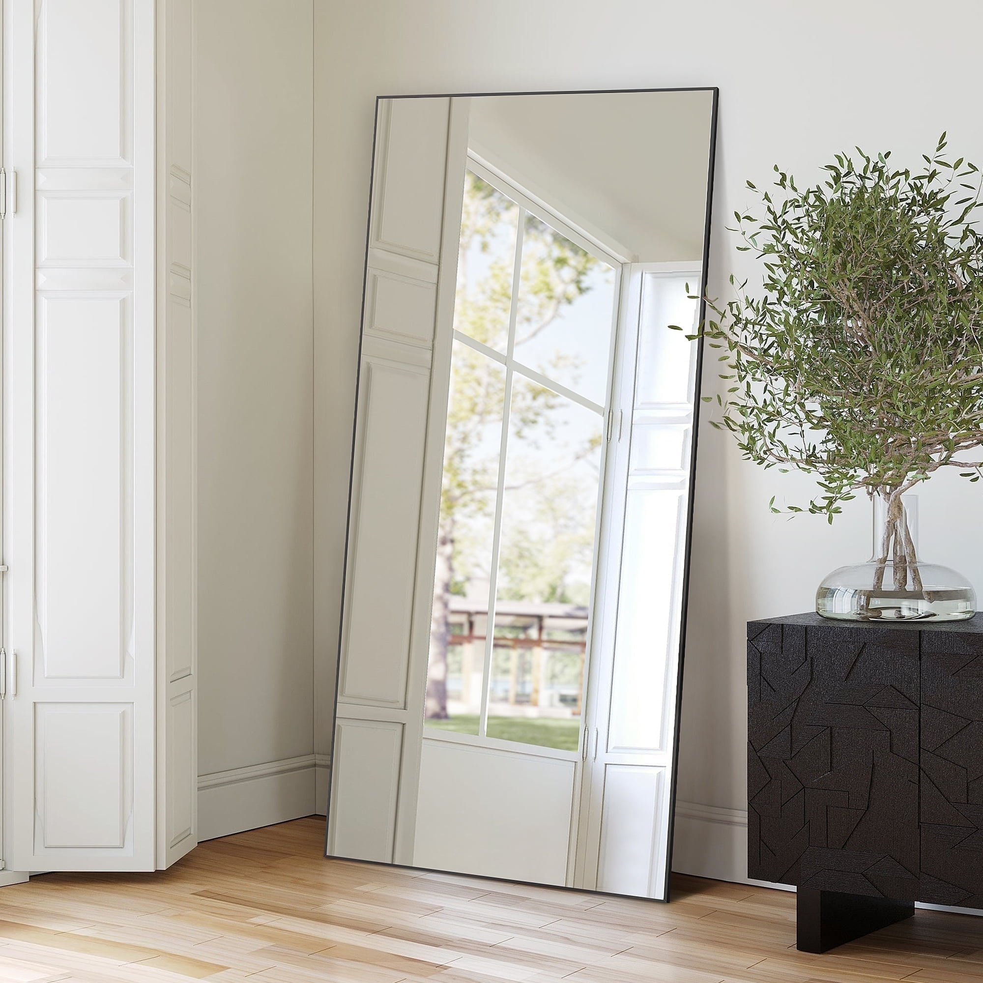 Long Full Length, Floor or Hanging Mirror 64x21 Inch, for Bedroom ...